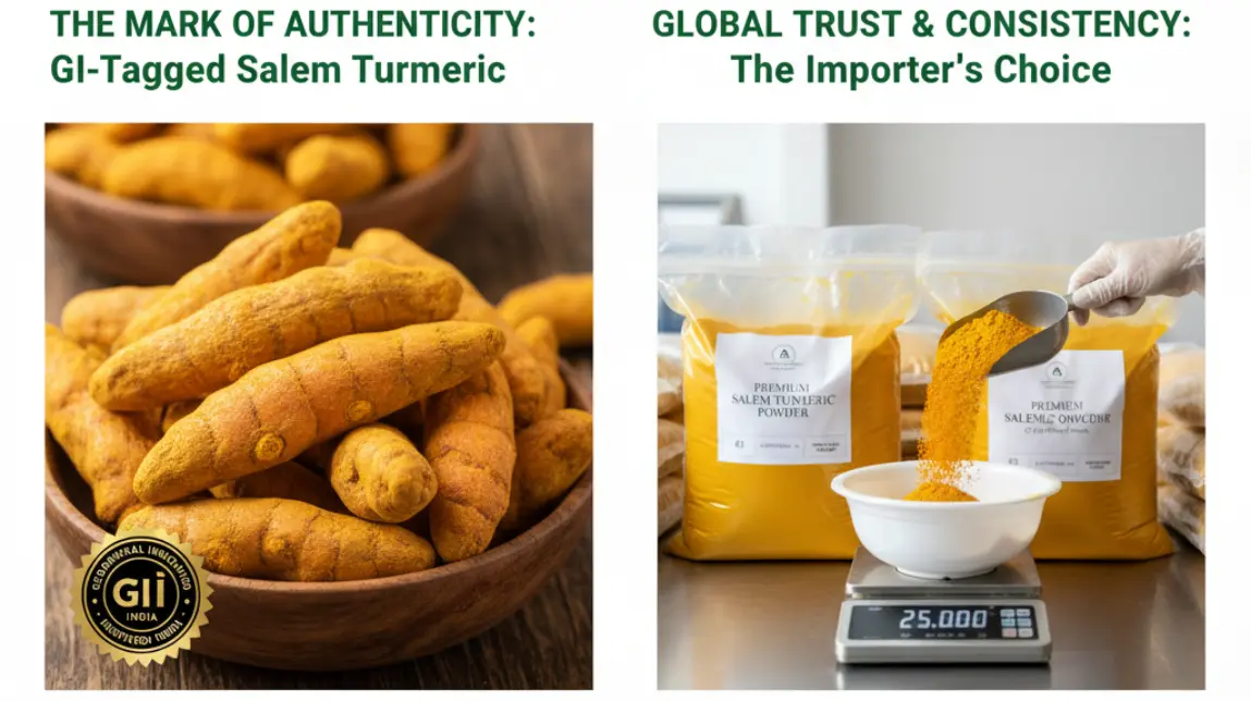 Salem Turmeric Export Why Importers Worldwide are Focusing