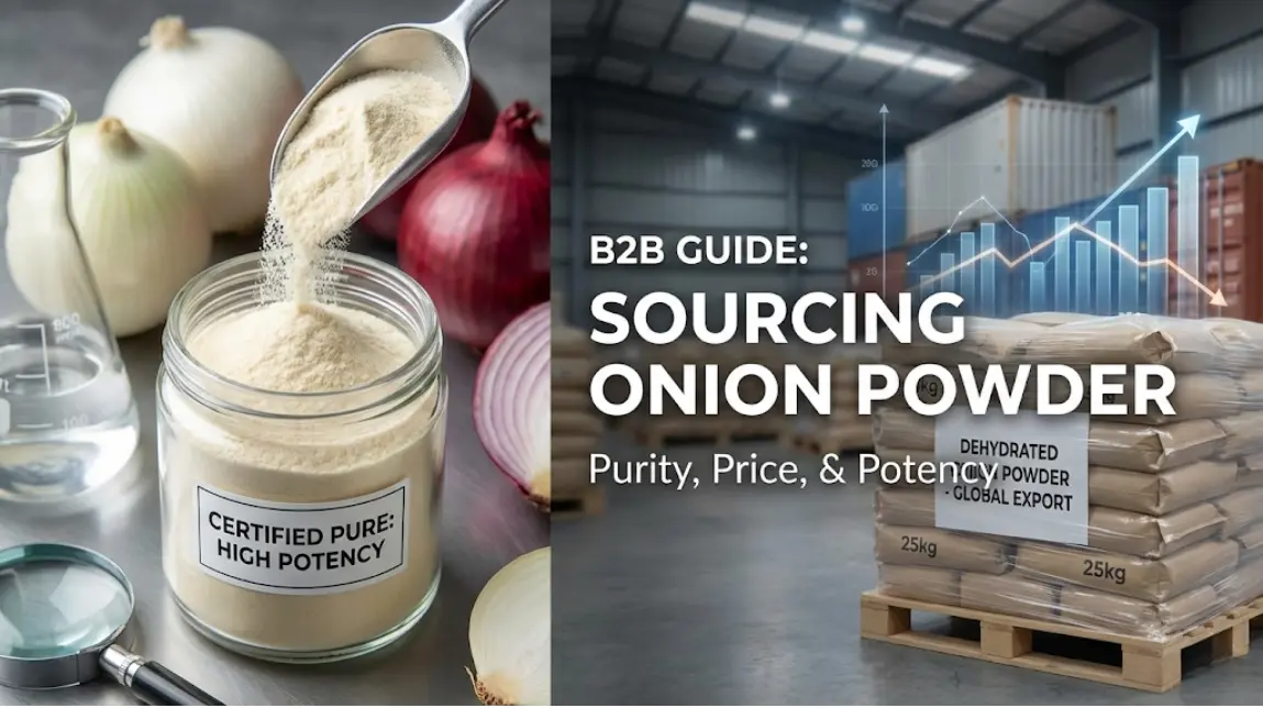 Sourcing Onion Powder? A B2B Guide to Purity & Price